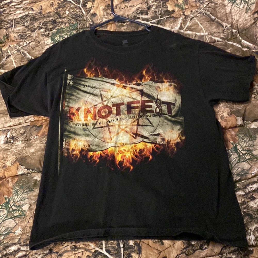 Slipknot Knotfest Tour Shirt Size L - Gem